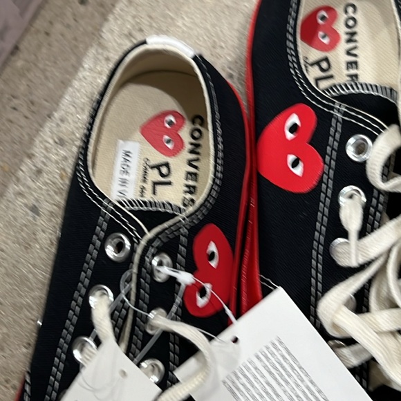 converse play | Shoes | Nwt Comme Des Garcons Play Converse Unisex Red ...